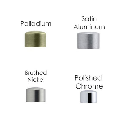 Titan Aluminum Curtain Rod Track 1 3/8 Diameter Curtain Rods