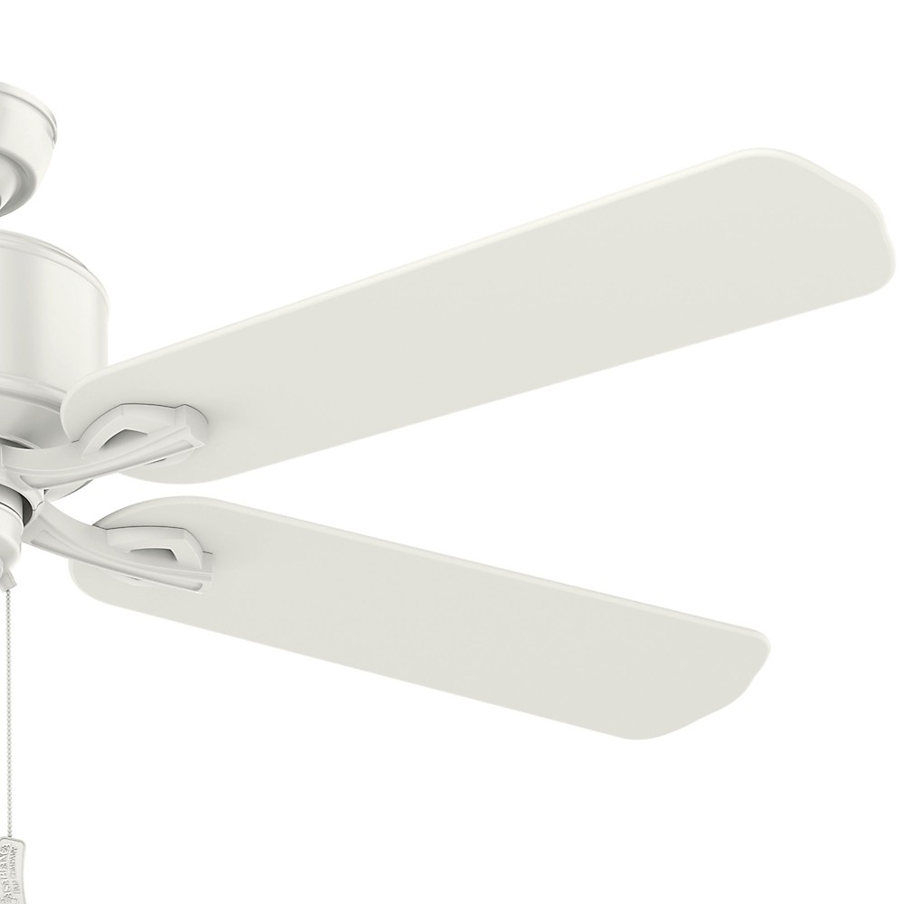 Compass Point 54in Fresh White Damp Outdoor Fan Fans