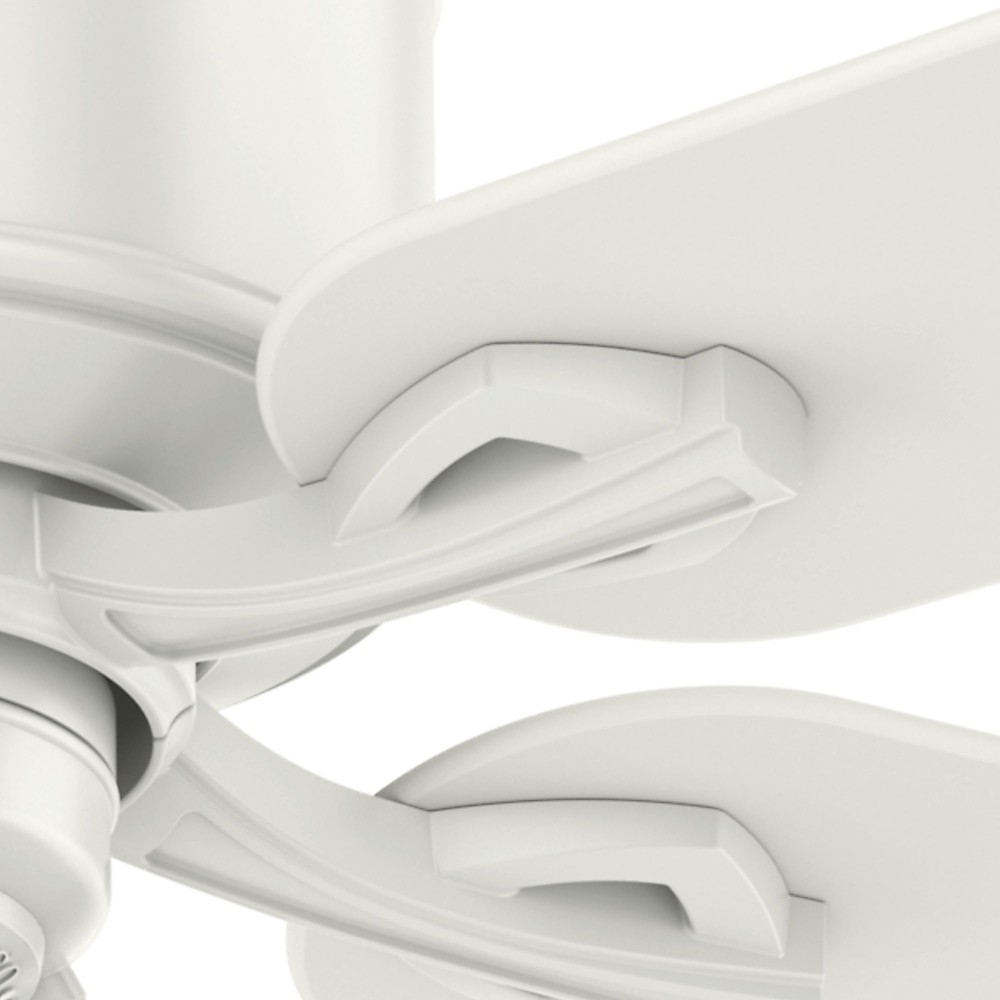 Compass Point 54in Fresh White Damp Outdoor Fan Fans