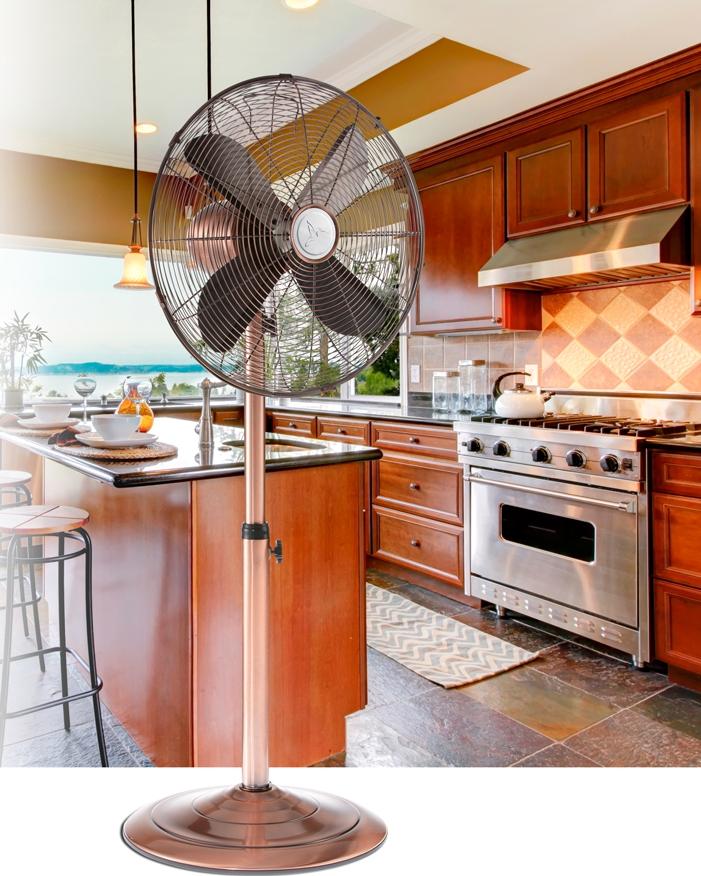 Copper Floor Fan Fans