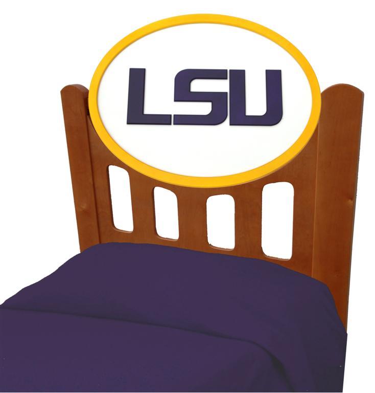 Louisiana State Tigers Full Head Board Furniture