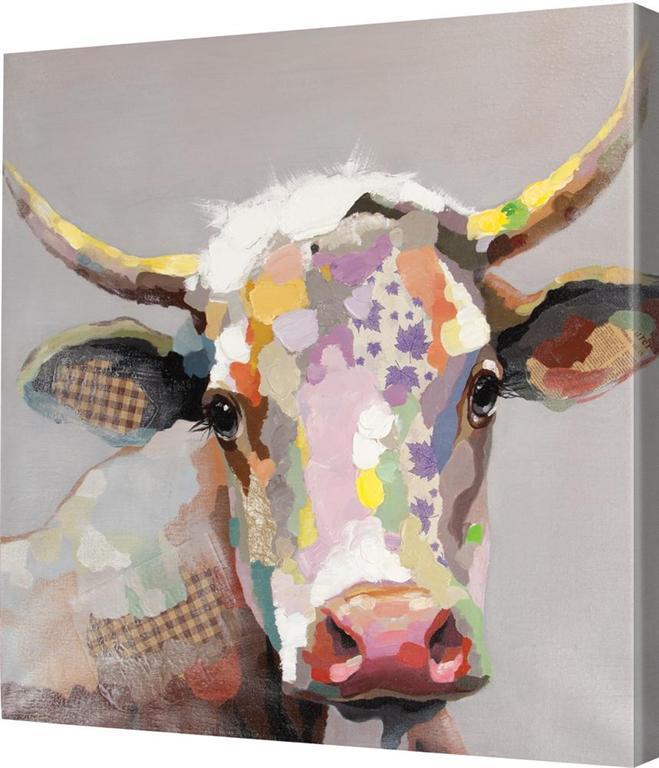 Bob the Steer Canvas Art Kitchen