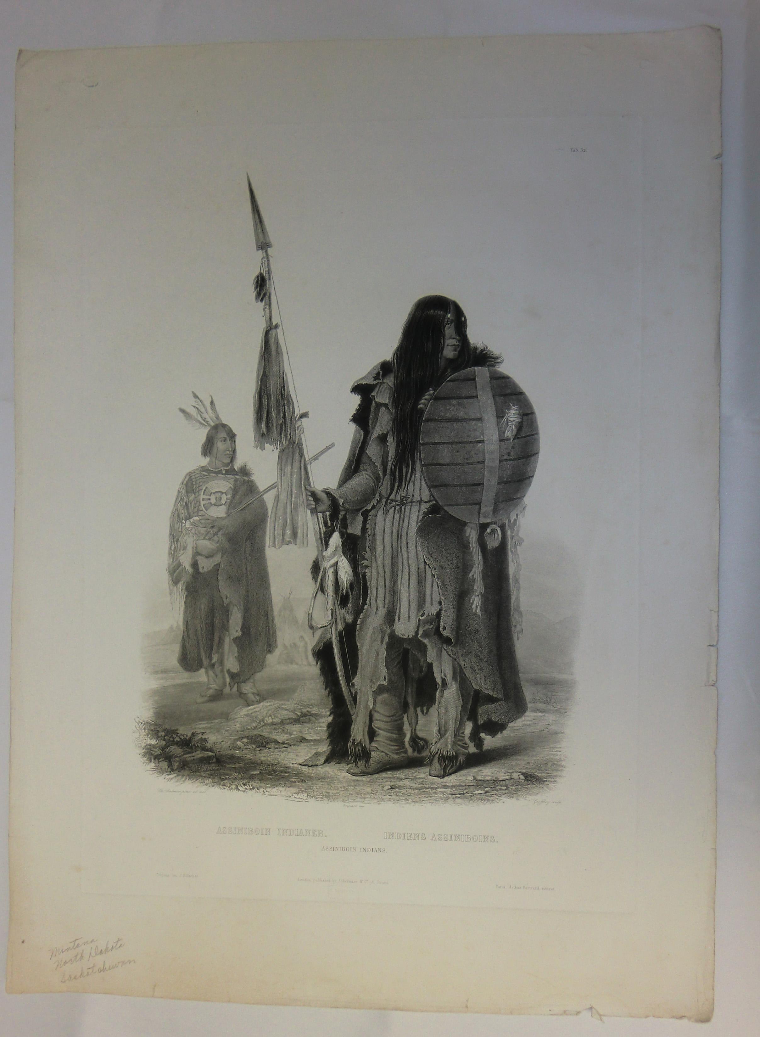 Assiniboin Indians Art