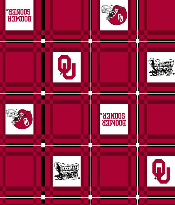 Oklahoma Sooners Vinyl Tablecloth Sports Decor