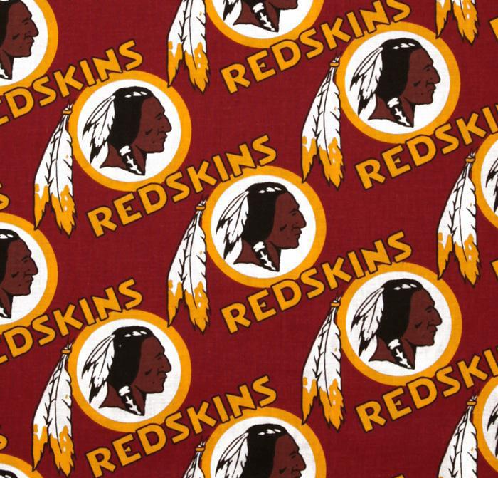 Washington Redskins Cotton Print Sports Decor