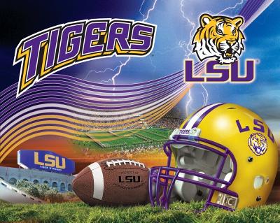 LSU Tigers Fleece Panel Sports Decor