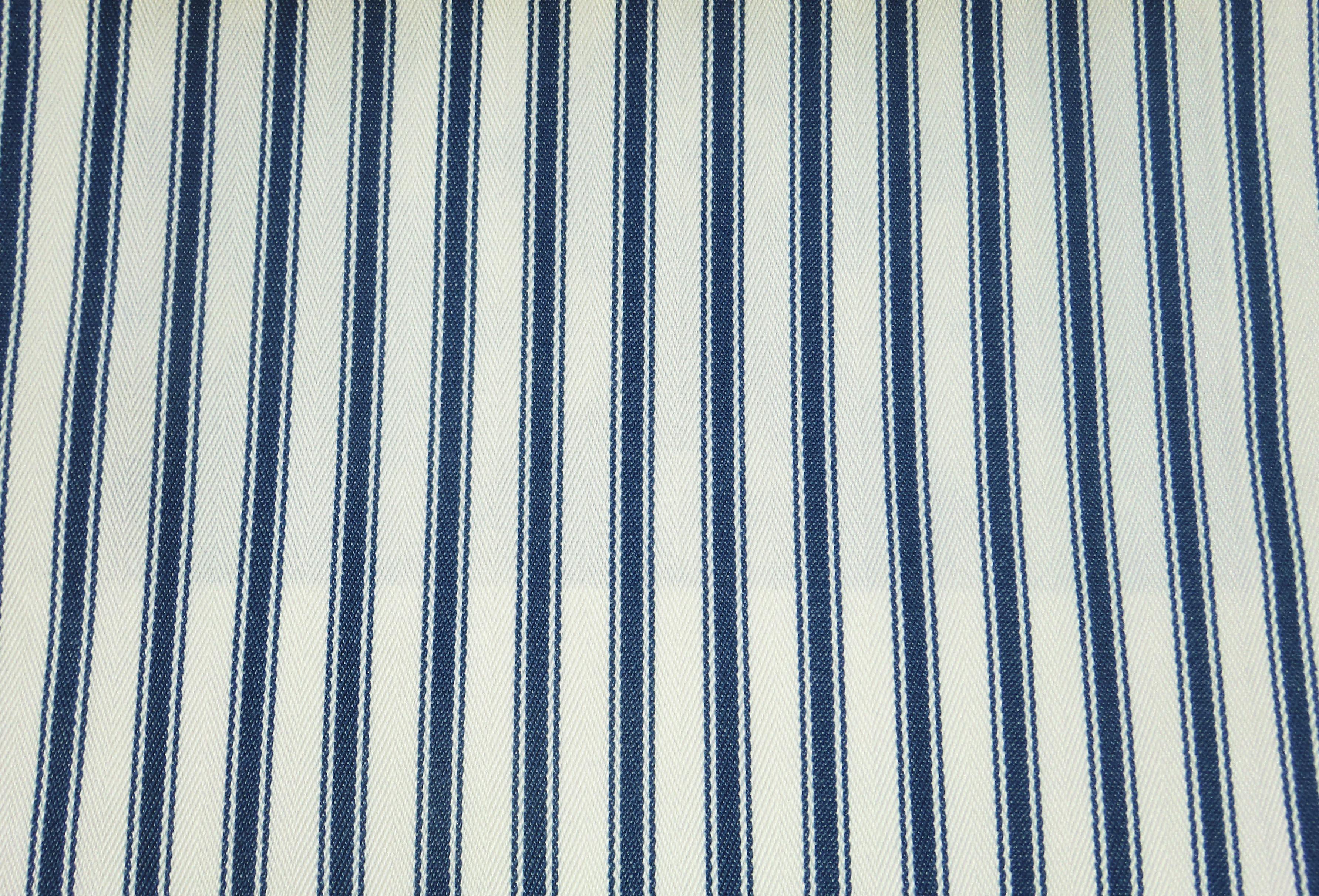 Ralph Lauren Little Bay Ticking Ultramarine Fabric