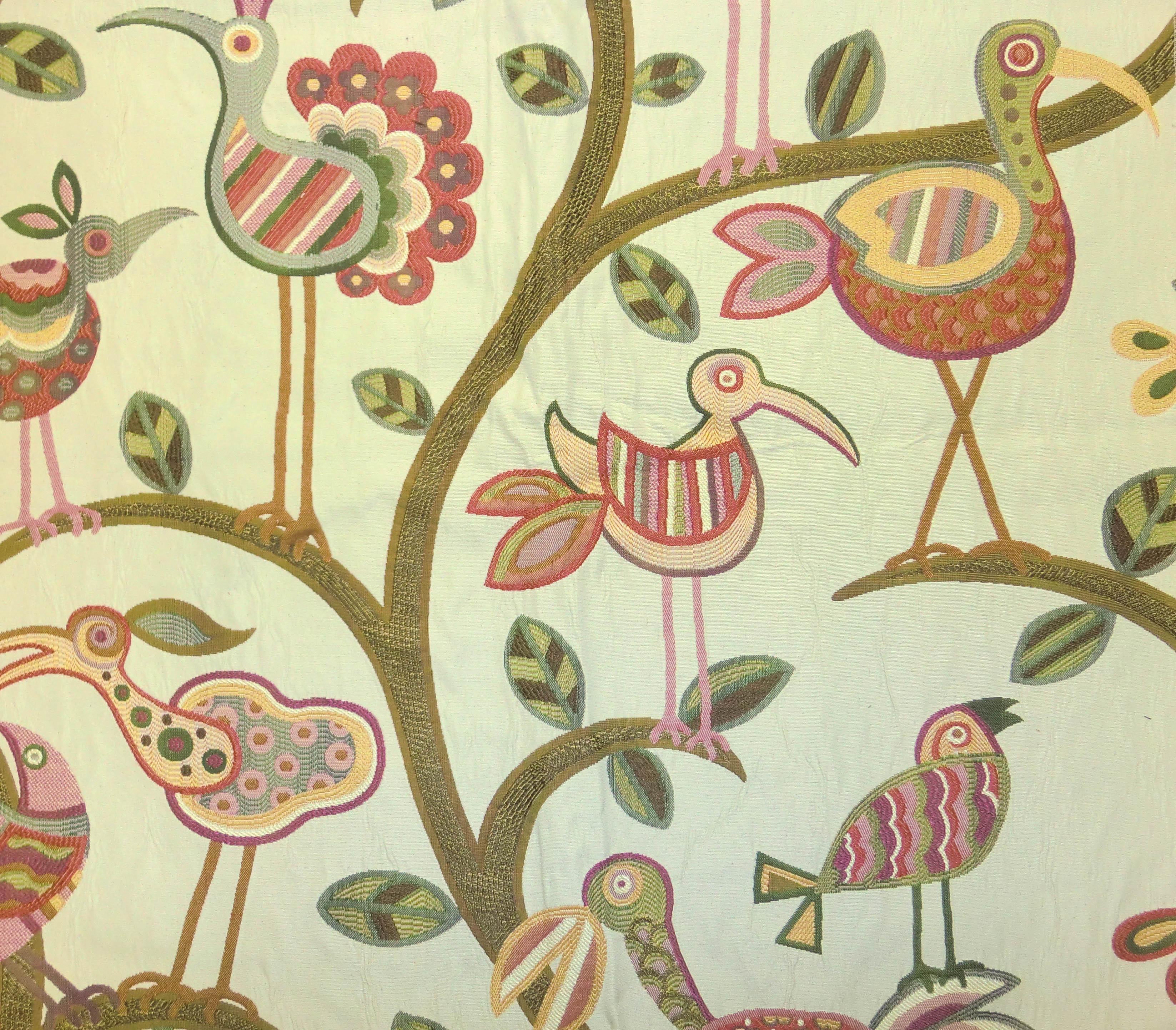 Swavelle-Millcreek Crazy Ol Bird Sunrise Fabric
