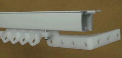 Deluxe Ceiling/Wall Traverse Rod Track 16 Ft Curtain Rods