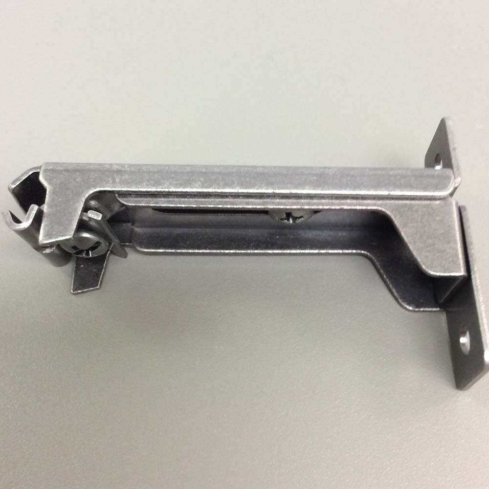 Traverse Rod Center Support Bracket Nickel Curtain Rods