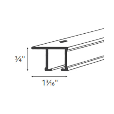 94004 Kirsch Ceiling Mount Baton Ripplefold Assembled Sets Curtain Rods