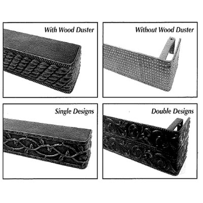 Spring Leaf Double Metal Cornice Cornice Boards