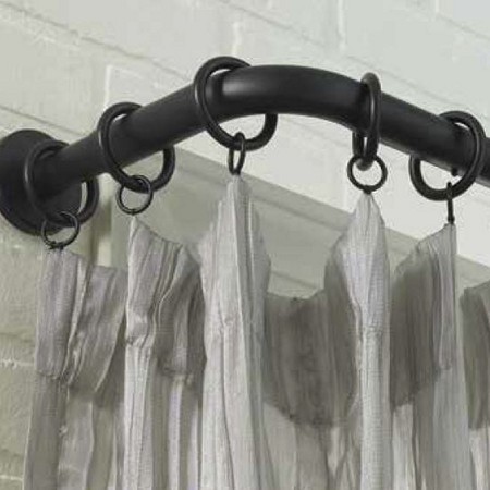 Corner Bracket Curtain Rod