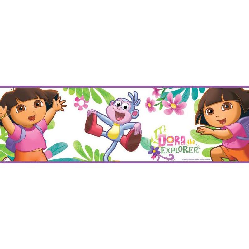 Dora Wall Border RMK1417BCS Kids Room