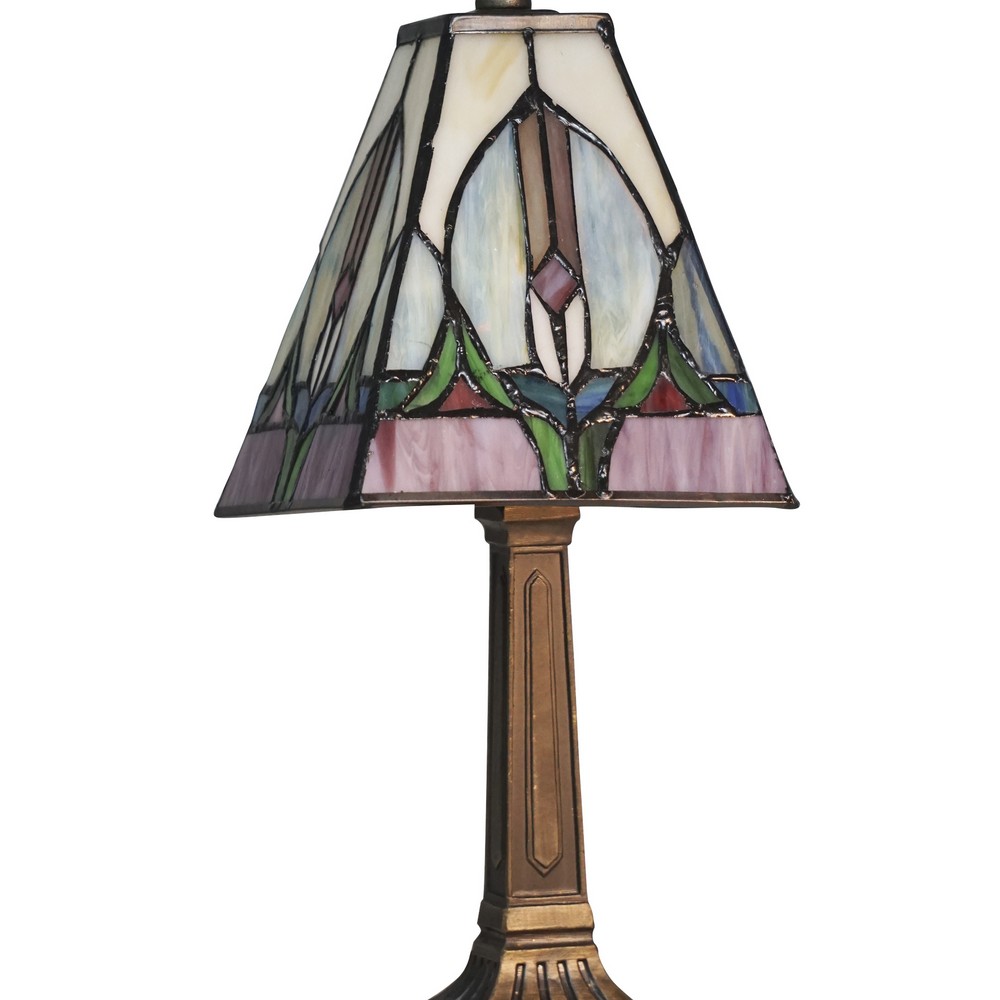 Tavas Tiffany Accent Lamp Antique Brass Lamps