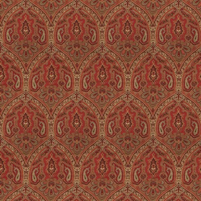 Fabricut Fabrics Rationalism Vintage Red Fabric