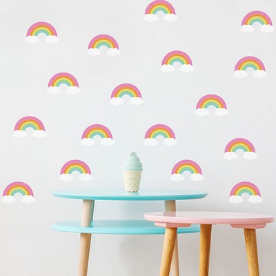 Fantastic Rainbow Wall Art Kit Wallpaper