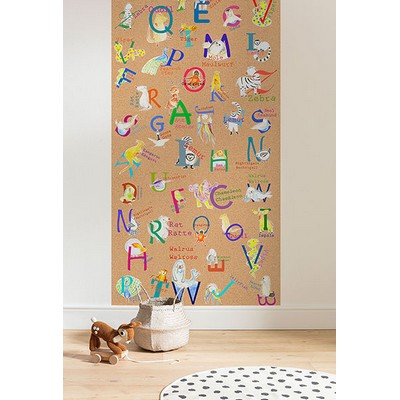 Animals A-Z Wall Mural Wallpaper