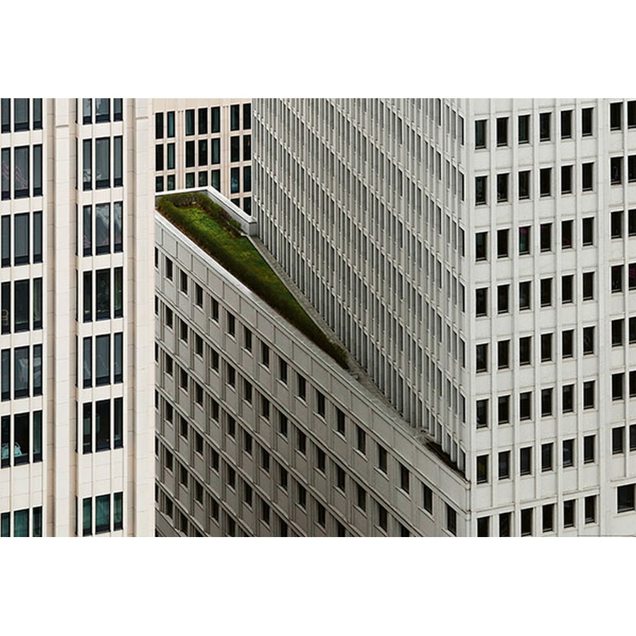 Architecture White High-Rise Building Wall Mural Wallpaper