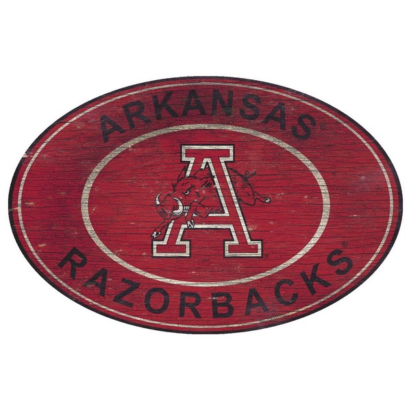 Arkansas Razorbacks 46 Inch Wall Art Sports Decor