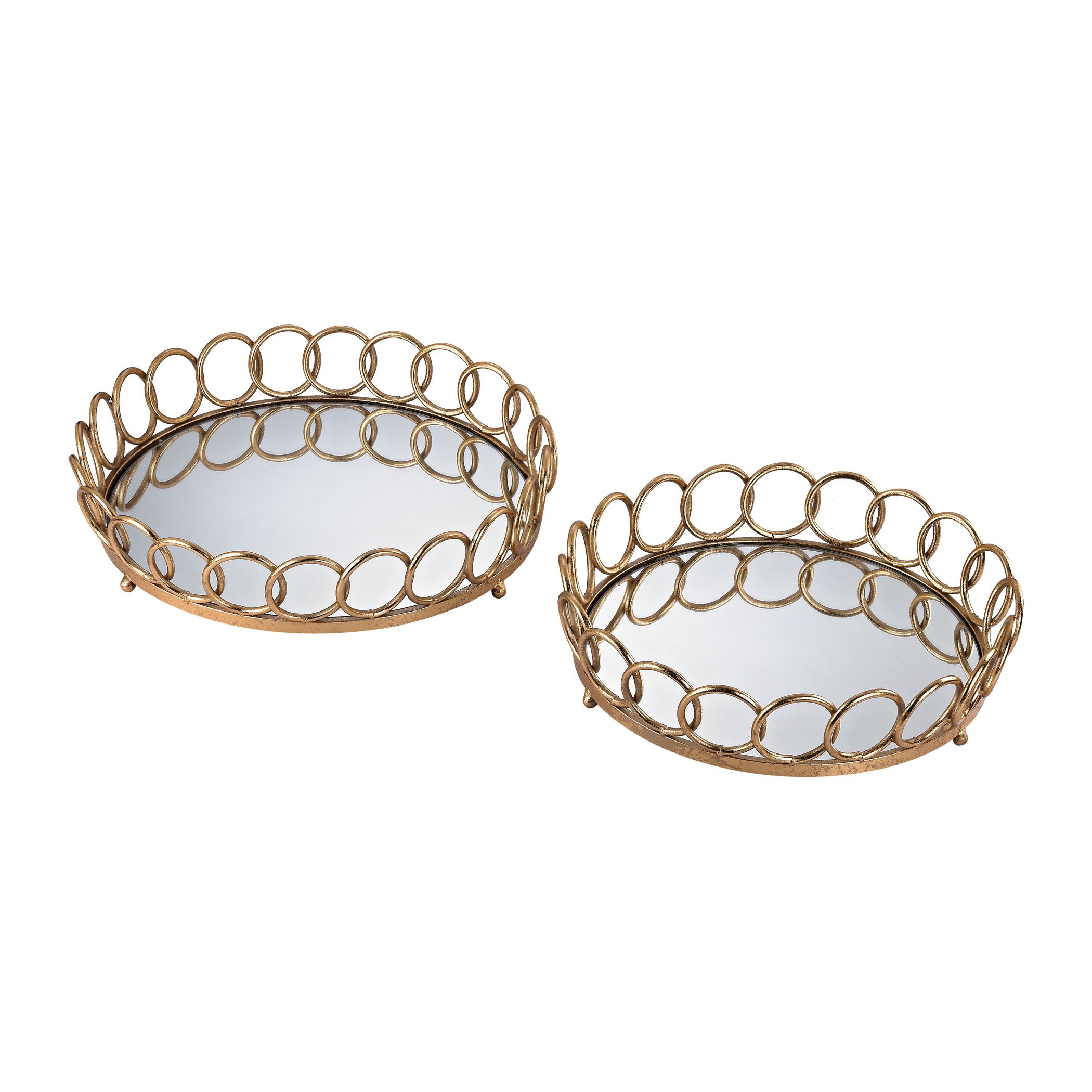 Loop Mirrored Trays Accessories