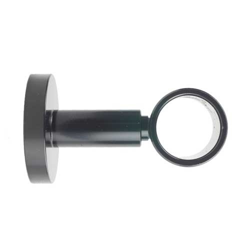 Loop Bracket Black Curtain Rods