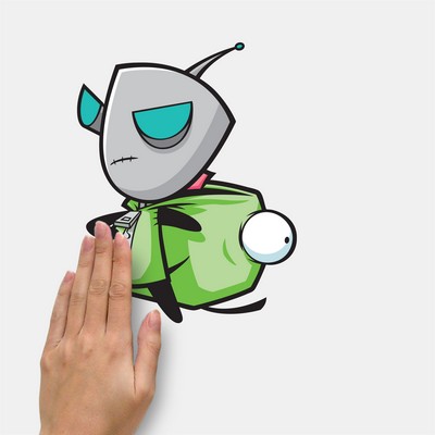 Invader Zim Wall Decals Wallpaper