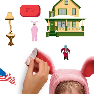 A Christmas Story Ralphie Bunny Suit Giant Wall Decals Wallpaper