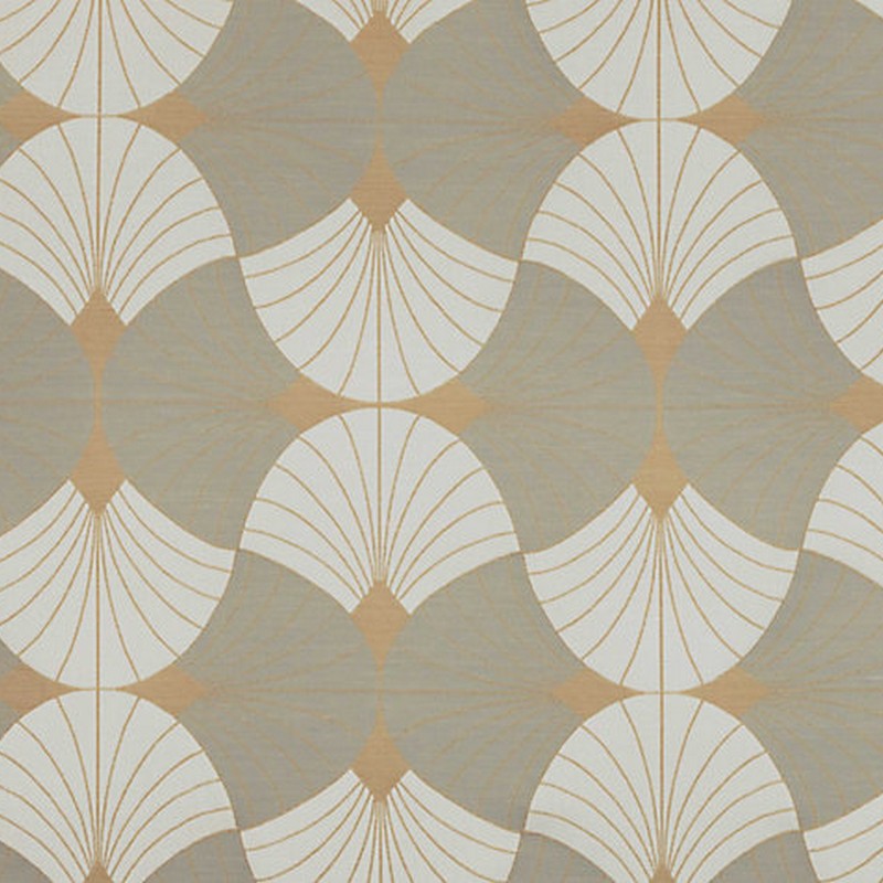 Flabella Vert De Gris Fabric