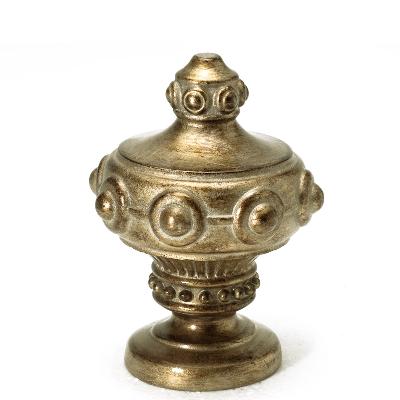 Crown Curtain Rod Finial 18th Century Gold 15 Curtain Rods
