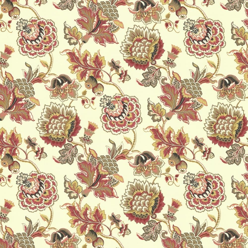 Kasmir Philadelphia Antique Red Fabric