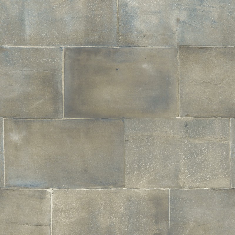 York Wallcovering Quarry Block Wallpaper Blue Wallpaper