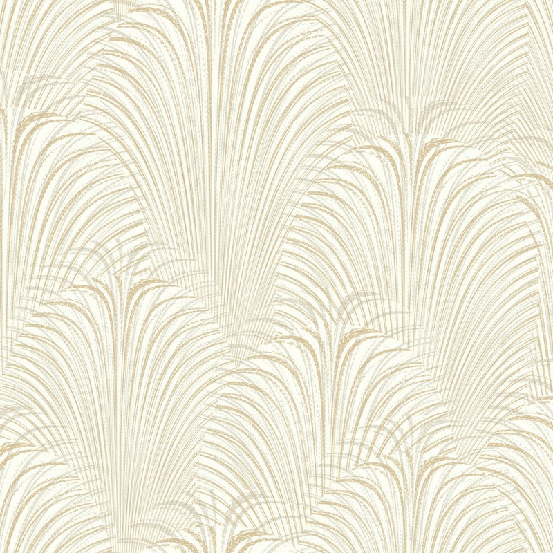 York Wallcovering Deco Fountain Wallpaper Gold Wallpaper