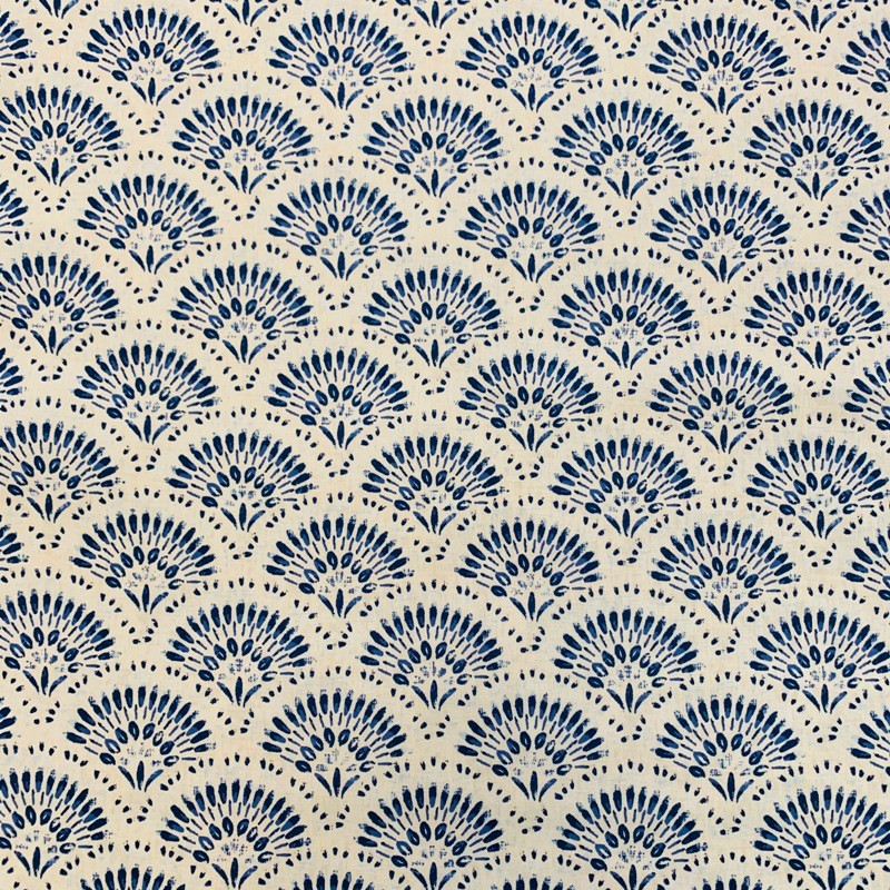 Magnolia Fabrics Naomi Blue Fabric