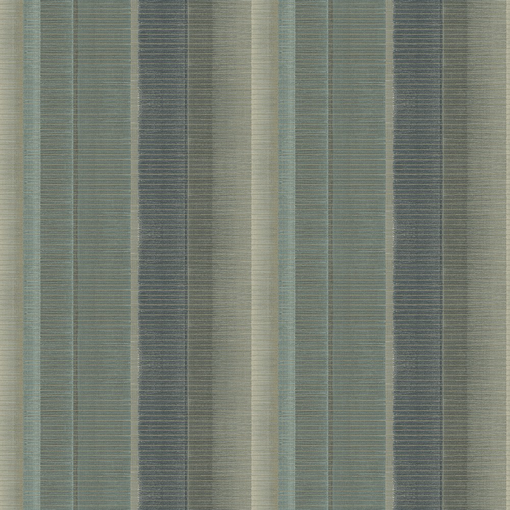 Brewster Wallcovering Flat Iron Teal Stripe Wallpaper Wallpaper
