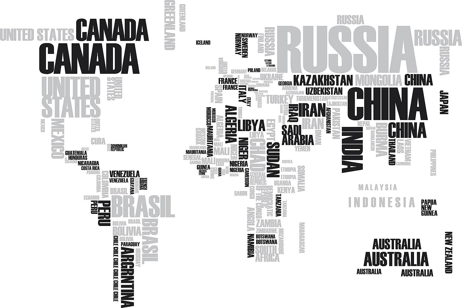 Brewster Wallcovering Textual World Map Wall Decals Wallpaper