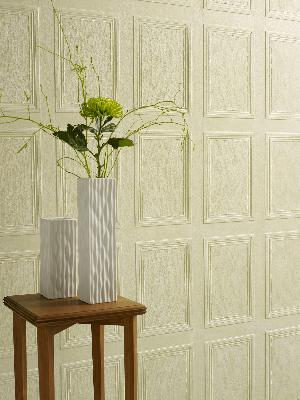 Brewster Wallcovering Georgian Panel Lincrusta Paintable Wallpaper
