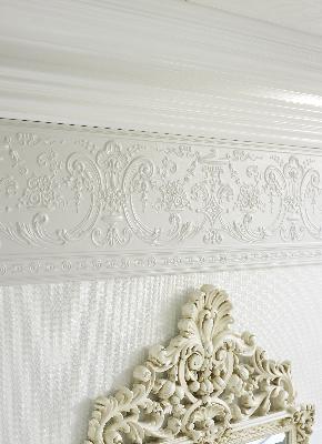 Brewster Wallcovering Empire Lincrusta Paintable Frieze Wallpaper