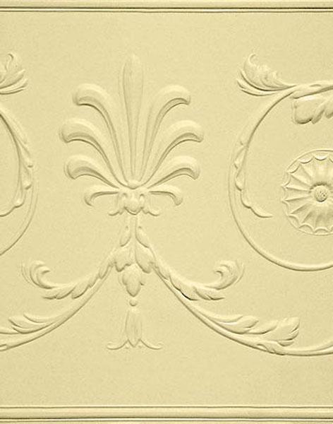 Brewster Wallcovering Diana Lincrusta Paintable Frieze Wallpaper